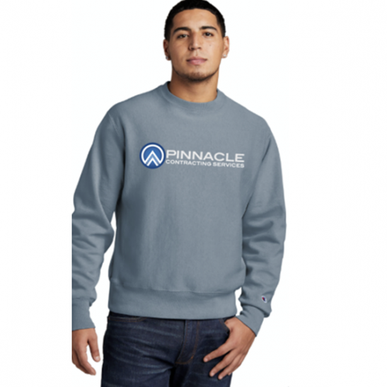 Champion® Reverse Weave® Garment-Dyed Crewneck Sweatshirt – Pinnacle NC ...